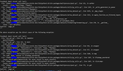 Bug 源码提供的funsd和xfundzh数据集缺少字段导致复现ernie Layout微调中多处报错 · Issue 6817 · Paddlepaddlepaddlenlp