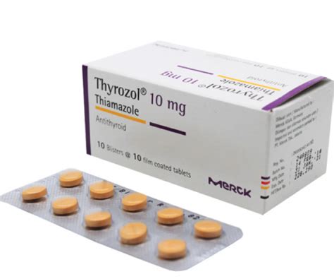 Thuốc Trị Cường Giáp Thyrozol 10mg Hộp 100 Viên
