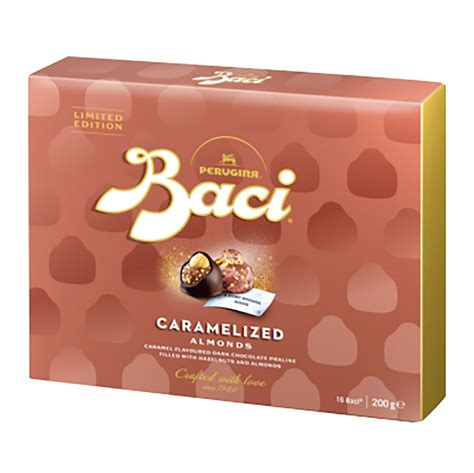 Perugina Baci Caramelized Almonds 7 05 Oz Box Nassau Candy