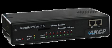 Akcp Securityprobe Security And Monitoring Solution
