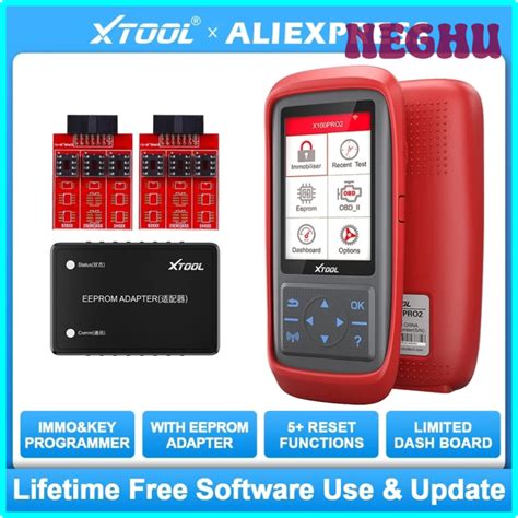 Neghu Xtool X100 Pro2 Auto Key Programmer Immo Car Diagnostic Tools Obd2 Diagnostic Automotive