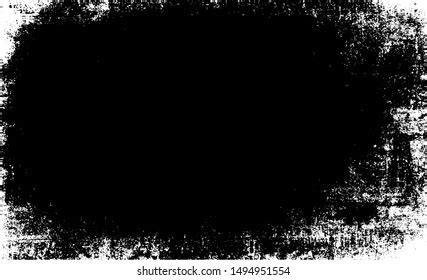 Rough Black White Texture Vector Distressed Stock Vector Royalty Free