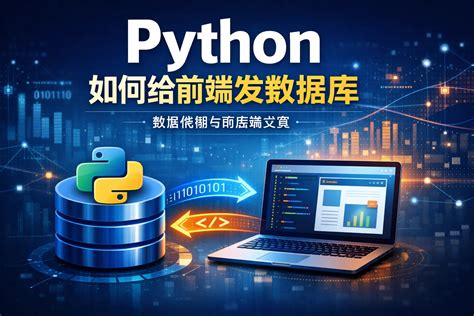Python如何给前端发数据库 Python如何给前端发数据库