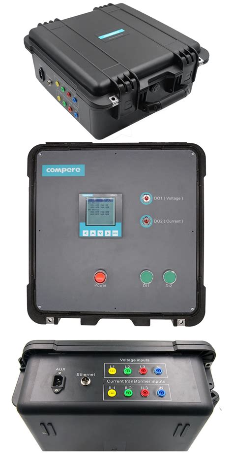 High Accuracy 3 Phase Analyzer Power Factor Analysis Meter For Motor