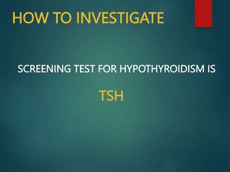 Approach To Thyroid Disorders Hypothyroid Hyperthyroid Ppt