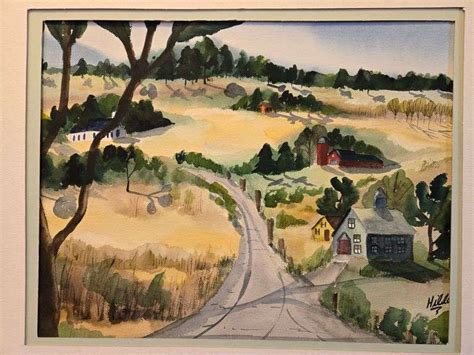 Original Watercolor Signed By Artist Hilda Trice Auctions