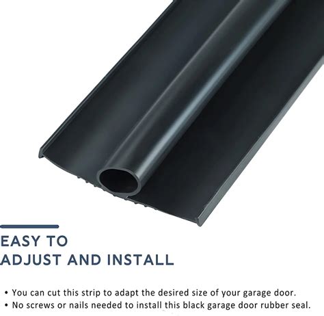 Warehouse Rolling Gate Garage Door Bottom Rubber Seal O Ring Durable