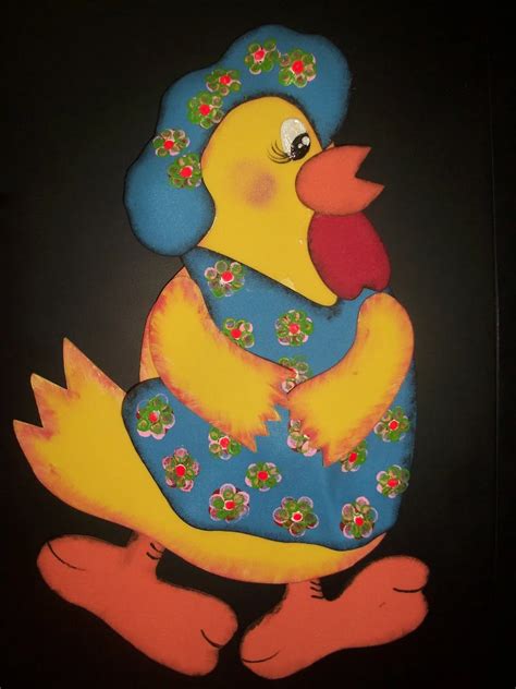 Gallinitas En Foami Imagui