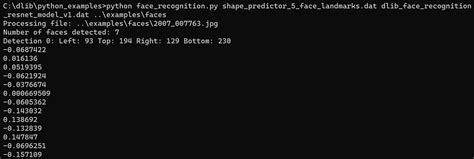dlib python，face recognition のインストールと動作確認（顔検出，顔ランドマーク，顔識別）（python を使用