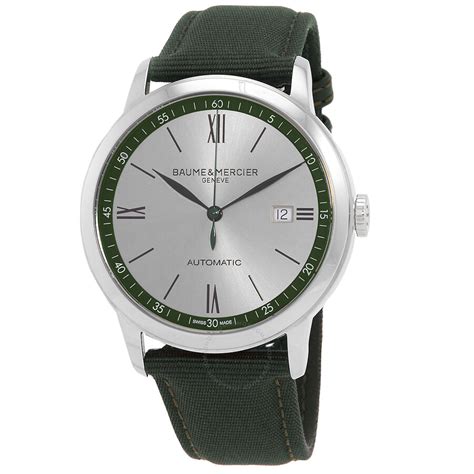 Baume Et Mercier Classima Automatic Green Dial Mens Watch M0a10696