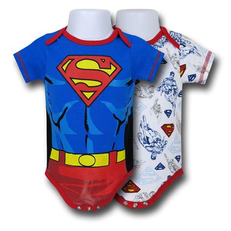 Superman Costume Infant Snapsuits Geekalerts