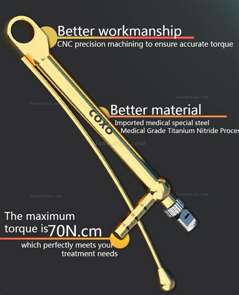 Buy Cheap Coxo C Tw2 Dental Implant Torque Wrench Universal Prosthetic
