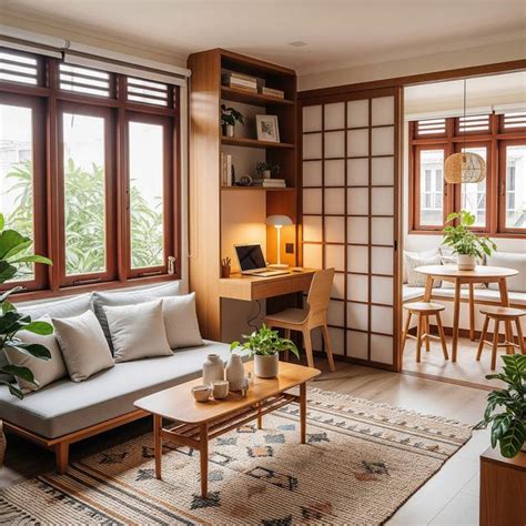 9 Desain Interior Rumah Bergaya Japandi Yang Cocok Untuk Rumah Kecil