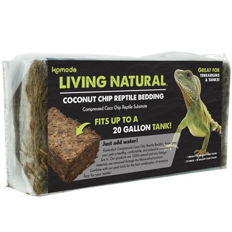 Komodo Coconut Chip Reptile Bedding 20 Gal 93351