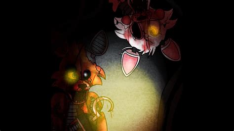 The Best Tag Team Fnaf Foxy X Mangle Speedpaint Youtube