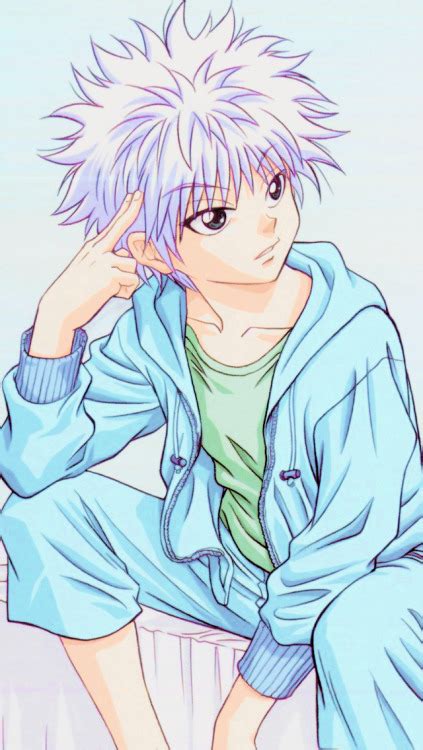 Aesthetic Anime Killua Drinking Pepsi See More Ideas About Anime Icons