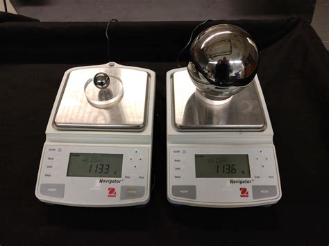 Density Spheres Swarthmore Physics Demonstrations