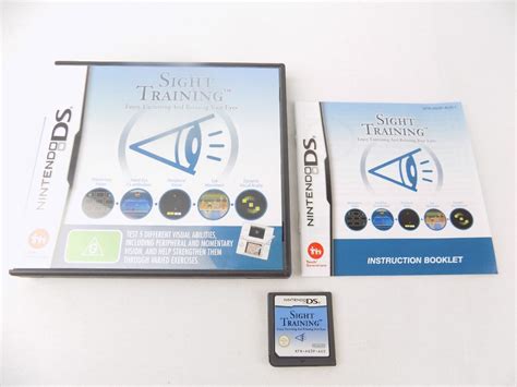 Like New Nintendo Ds Sight Training Free Postage Starboard Games