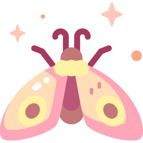 Moth Special Candy Flat Icon