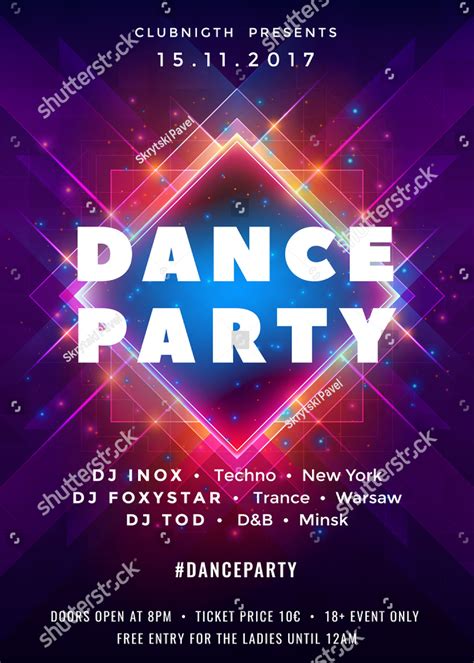 Dance Party Invitation 15 Examples Format Pdf Examples