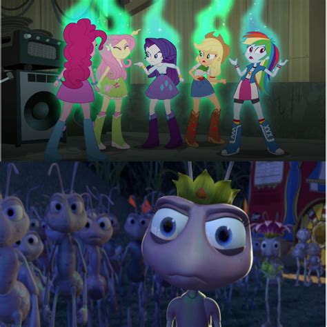 Princess Atta Hates The Mane 5 Are Arguing By Questphillips On Deviantart