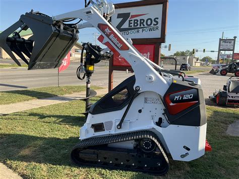 Bobcat Mt120 Wide Track W 36 Grapple Compact Loader For Sale