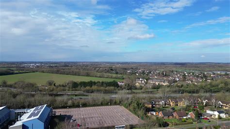 Central Hatfield City And Downtown Of Hertfordshire England United
