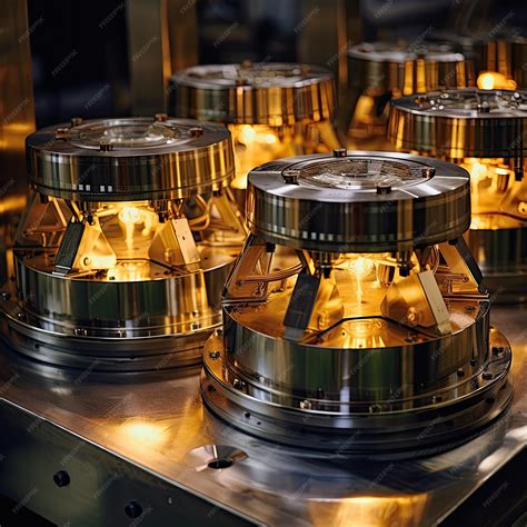 Premium Ai Image Closeup Of Uranium Enrichment Centrifuges