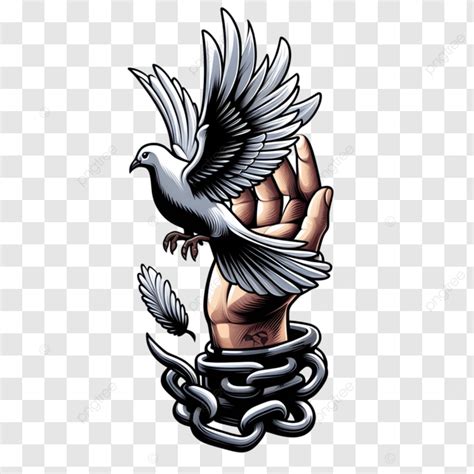 Freedom Broken Chains Tattoo