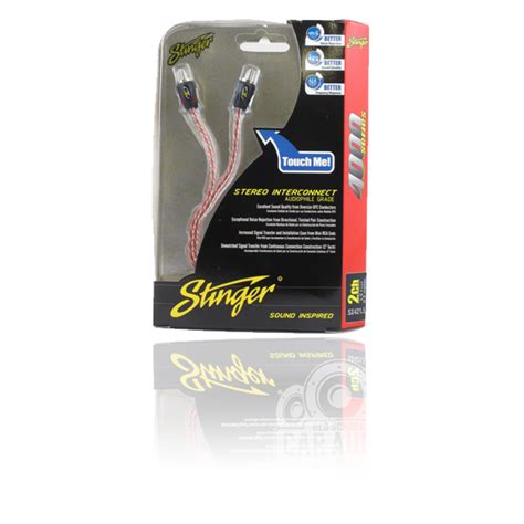 Stinger 4000 Series Rca Cables Old School Car Audio Australia