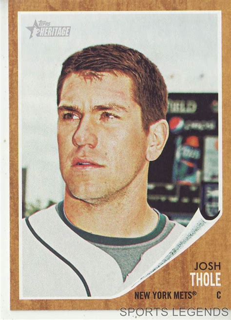 2011 Heritage 26 Josh Thole For Sale