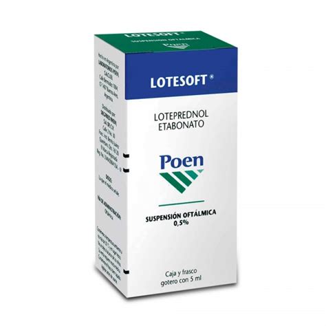 Lotesoft Poen 5 Oft Susp 5ml Farmapronto
