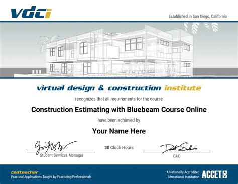 Online Course Construction Estimating With Bluebeam Course Online From