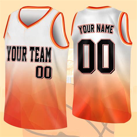 Custom Basketball Jersey Personalized Team Name And Number Basketball