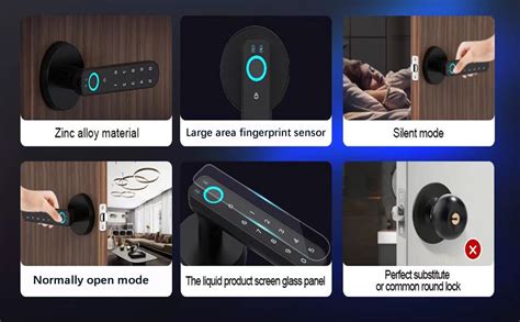 Fingerprint Door Lock Smart Code Biometric Door Lock，with Passcode Keypad Keyless Entry Door