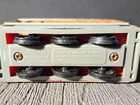 Toby 7 Thomas Train Tank Engine Railway Ertl 1989 Vintage Diecast Toby 7 Tram Thomas And Friends