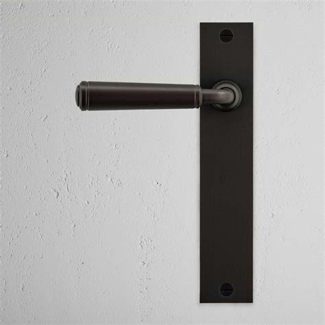 Digby Long Plate Sprung Door Handle Architonic