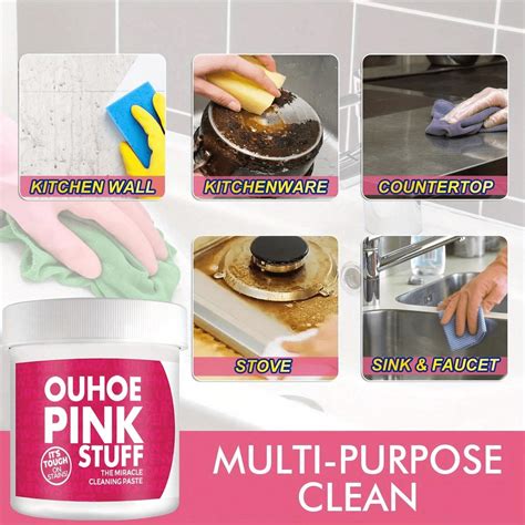 Multi Purpose Cleaning Paste For Home Mildly Removes Heavy Oil Stains
