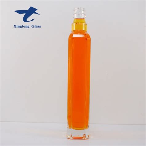 China 500ml Rectangle Glass Bottles Manufacturers Suppliers Factory