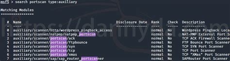 How To Use Metasploitmsf To Scan Hosts Ports In Lan In Kali Linux