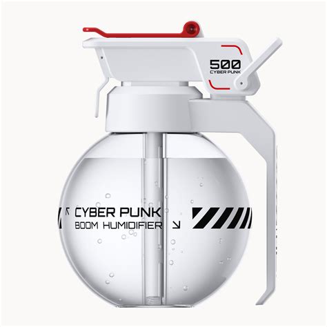 电竞桌面赛博朋克摆件手雷香薰加湿器创意礼品潮玩高达机甲 阿里巴巴