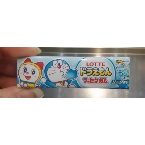 Lotte Doraemon Bubble Gum 15g Shopee Malaysia