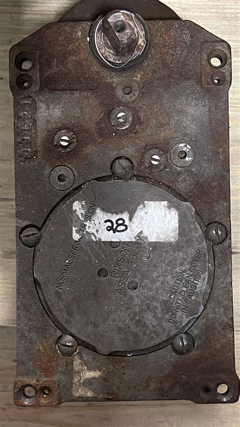 Rixson Rebuilt 28 105ho Rebuilt Floor Door Closer For Rixson 28 Series