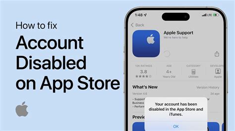 How To Fix Your Account Has Been Disabled From App Store And Itunes” On