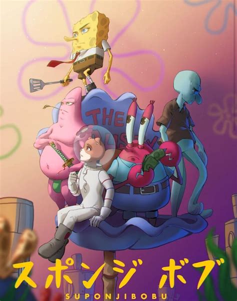 Spongebob As A Human Anime