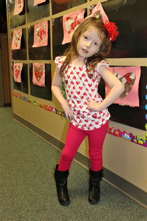 Little Fashionista Khloe Valentines Party At School