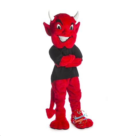 Cute Devil Mascot Costume Free Shipping