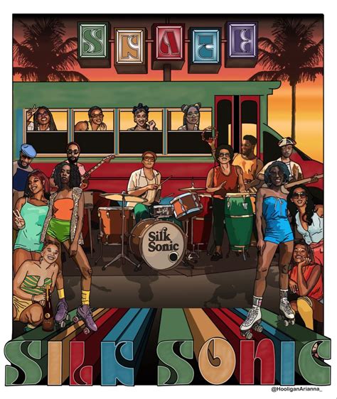 Silk Sonic Poster Artofit