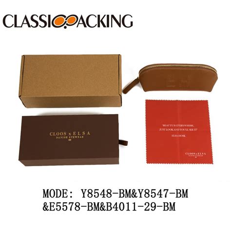 Custom Logo Bulk Sunglasses Cases Wholesale Classic Packing