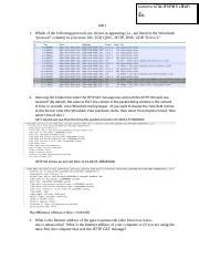 docx นาย ธรภทร เสบก ลน LAB Which of the following protocols are